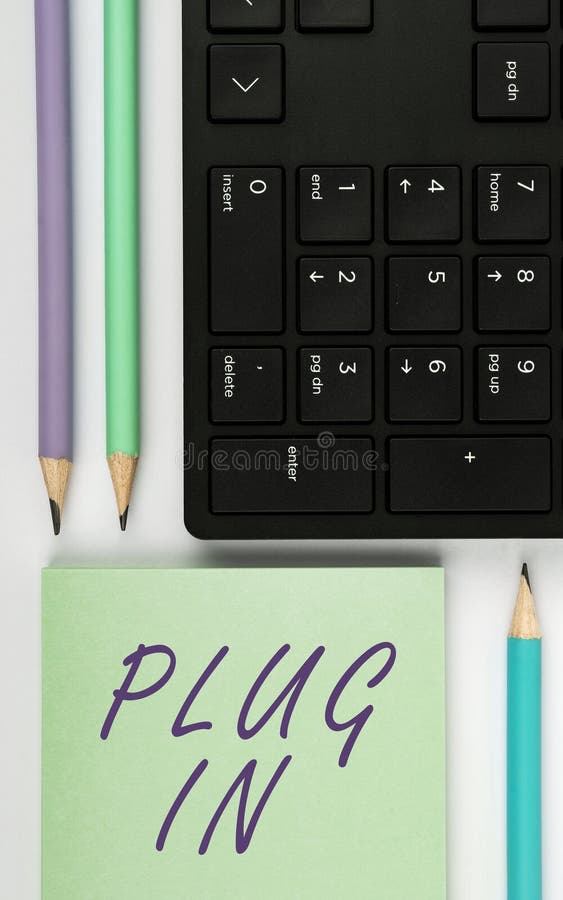Conceptual Display Plug in. Internet Concept Putting Device into ... Conceptual Display Plug in. Internet Concept Putting Device into ...
