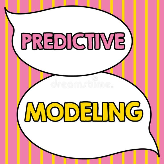 Text Caption Presenting Predictive Modeling. Business Showcase ...
