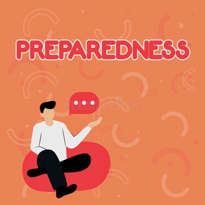 Preparedness Illustration Stock Illustrations – 1,260 Preparedness ...