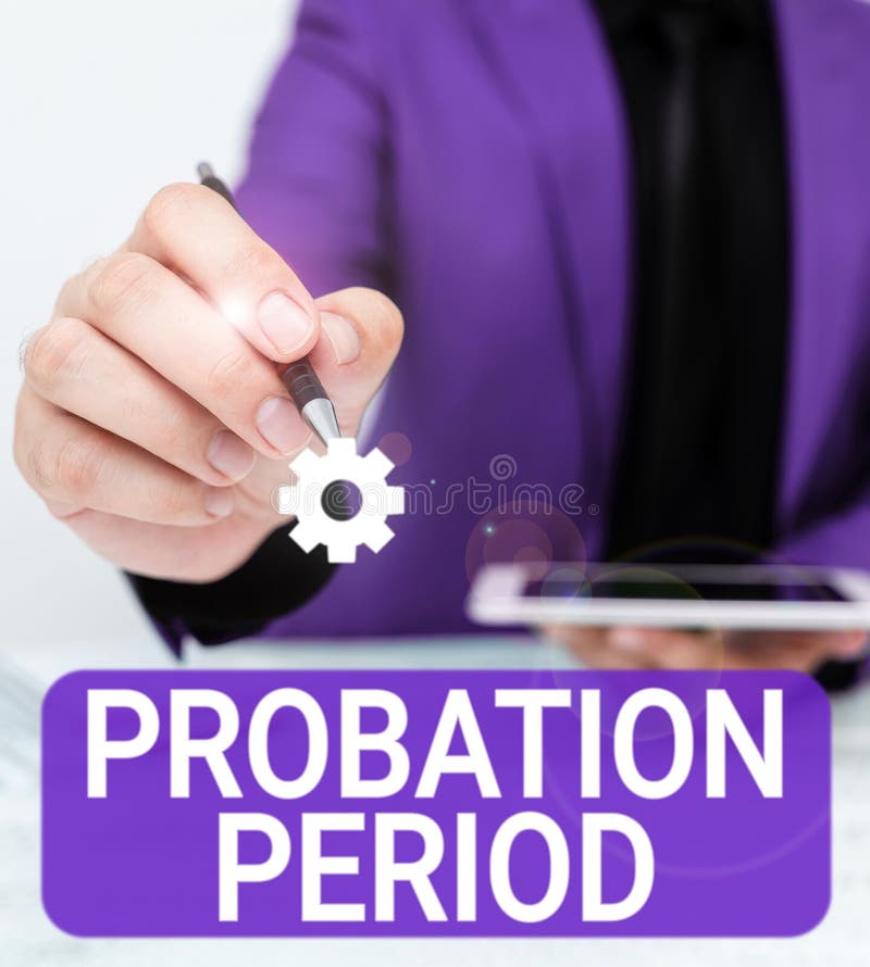 Conceptual Display Probation Period. Business Concept Focused and ... Conceptual Display Probation Period. Business Concept Focused and ...