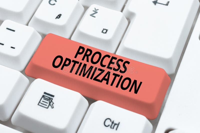 Conceptual Display Process Optimization. Business Concept Improve ... Conceptual Display Process Optimization. Business Concept Improve ...