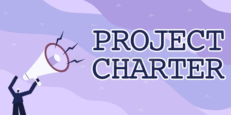 Conceptual Display Project Charter. Word Written on Typically Short ...