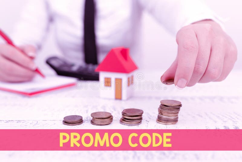 Conceptual Display Promo Code. Business Approach Letters or Numbers ...