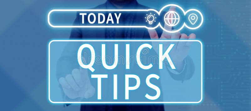 Conceptual Display Quick Tips. Business Overview Small but Particularly ...