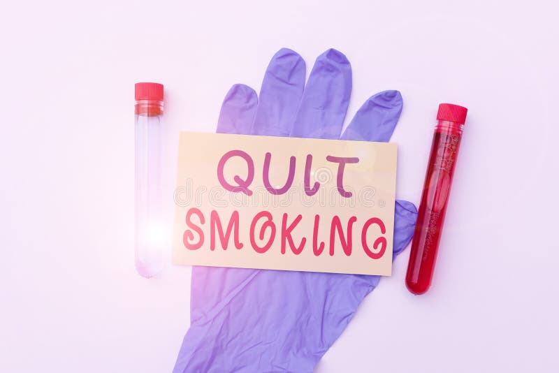 Conceptual Display Quit Smoking. Word Written on Discontinuing or ... Conceptual Display Quit Smoking. Word Written on Discontinuing or ...