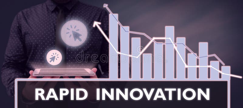 Conceptual Display Rapid Innovation. Business Approach Characteristic ...