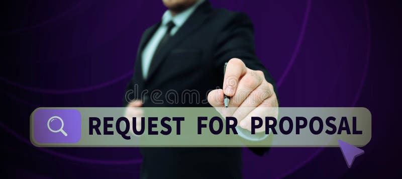 Text Caption Presenting Request for Proposal. Business Idea Document ...