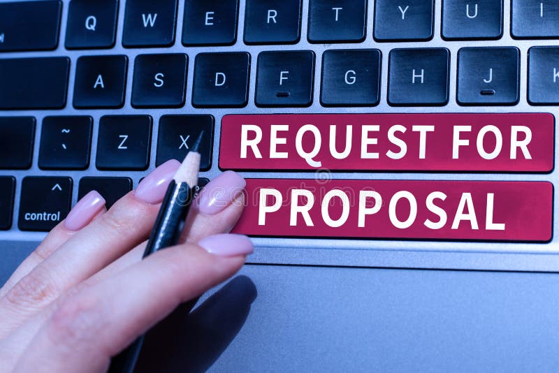 Text Caption Presenting Request for Proposal. Concept Meaning Document ...