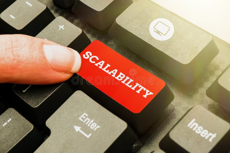 Conceptual Display Scalability. Internet Concept Capable of Being ...