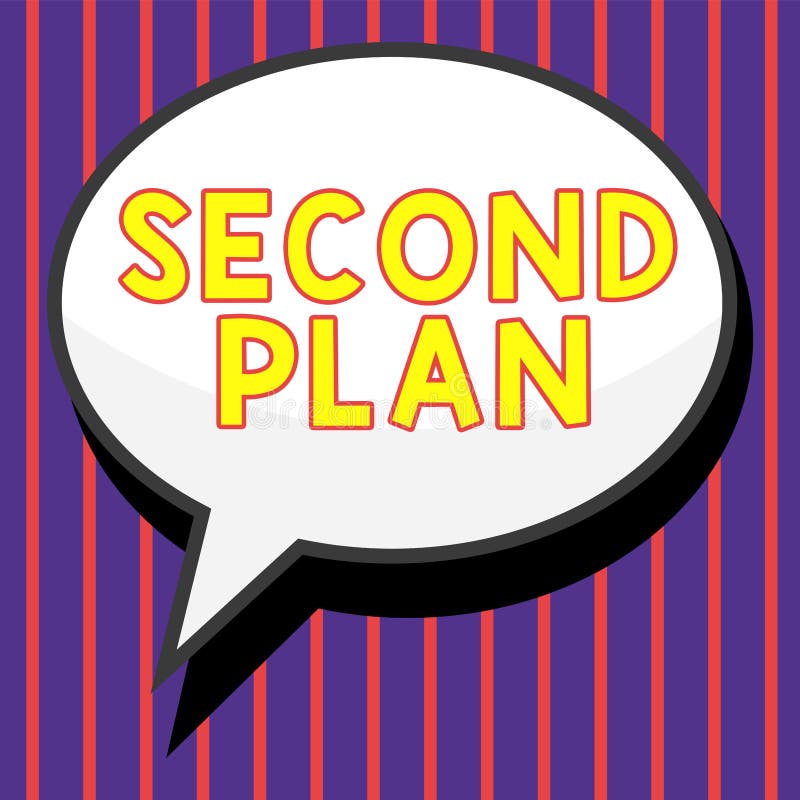 Conceptual Display Second Plan. Business Concept Next Set of Decisions ...