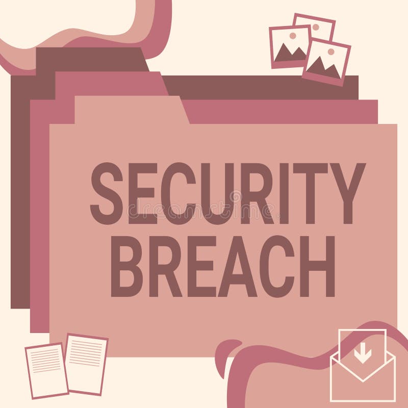 Writing Displaying Text Security Breach. Business Concept Incident that ... Writing Displaying Text Security Breach. Business Concept Incident that ...