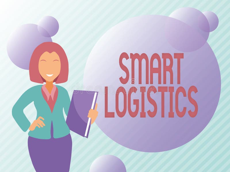 Inspiration Showing Sign Smart Logistics. Business Approach Integration ...