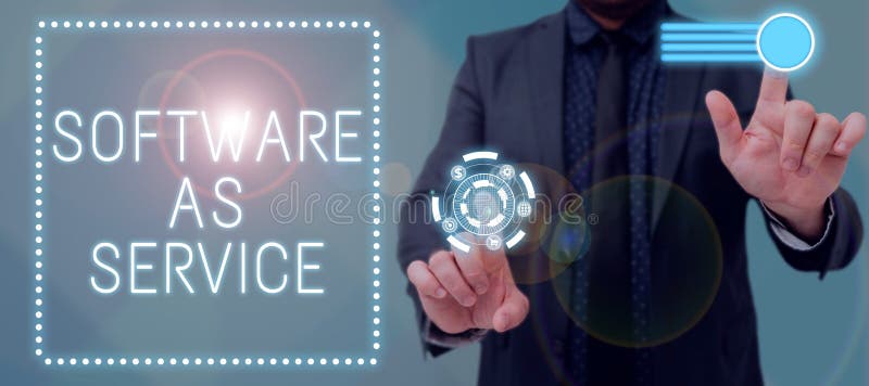 Text Caption Presenting Software As Service. Internet Concept on Demand ... Text Caption Presenting Software As Service. Internet Concept on Demand ...