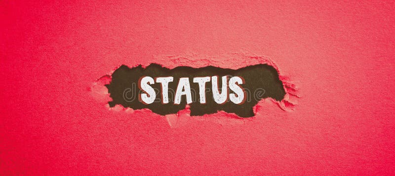 Conceptual Display Status. Business Showcase Situation at a Particular ...