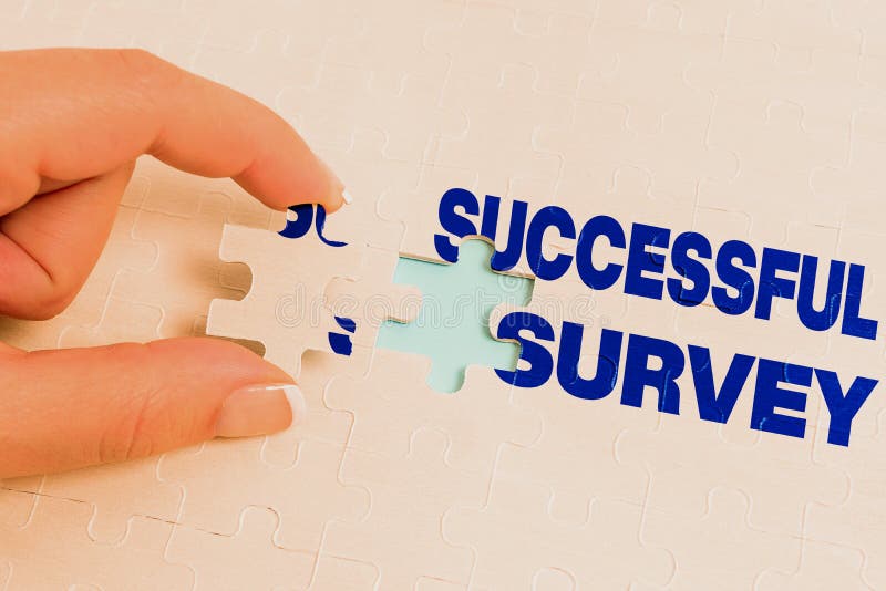 Conceptual Display Successful Survey. Word Written on Measure of ... Conceptual Display Successful Survey. Word Written on Measure of ...