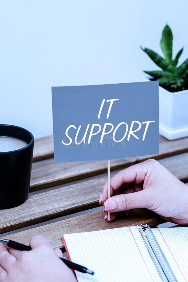 Conceptual Display it Support. Word for Lending Help about Information ...