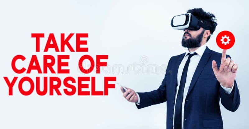 Conceptual Caption Take Care of Yourself. Business Approach a Polite ... Conceptual Caption Take Care of Yourself. Business Approach a Polite ...