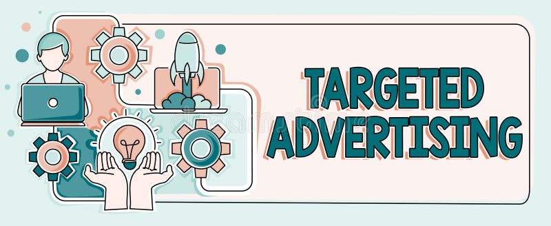 Handwriting Text Targeted Advertising. Business Showcase Online ...