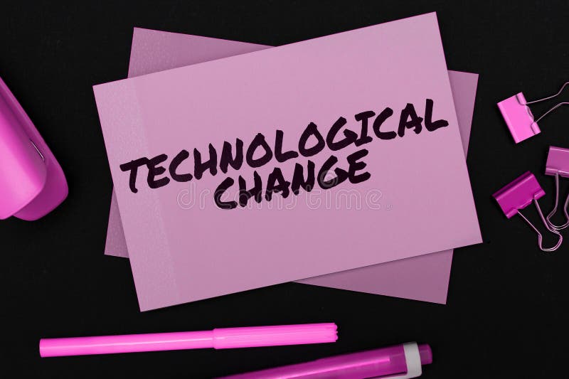 Conceptual Display Technological Change. Concept Meaning Increase in ...