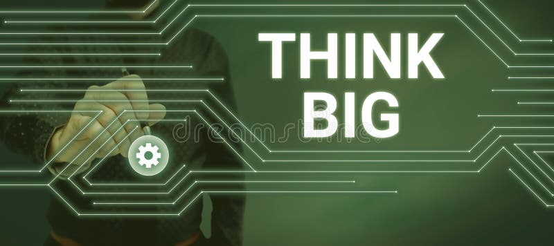 Conceptual Display Think Big. Business Overview To Plan for Something ... Conceptual Display Think Big. Business Overview To Plan for Something ...