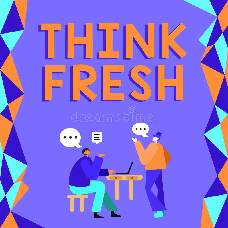 Conceptual Display Think Fresh. Word for Business Manufacturing Process ... Conceptual Display Think Fresh. Word for Business Manufacturing Process ...