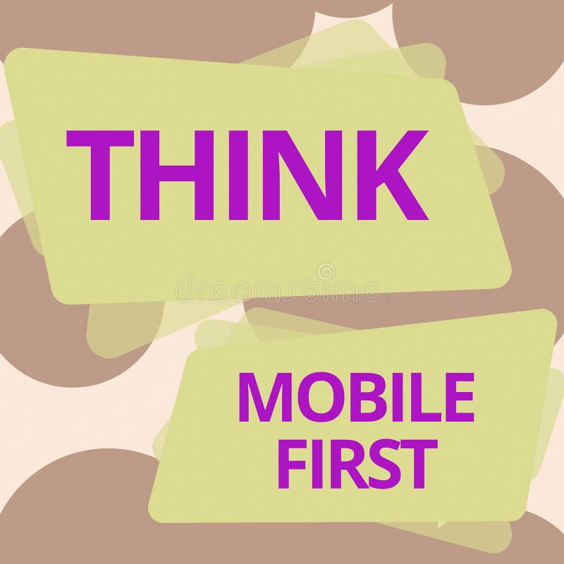 Conceptual Display Think Mobile FirstEasy Handheld Device Accessible ...