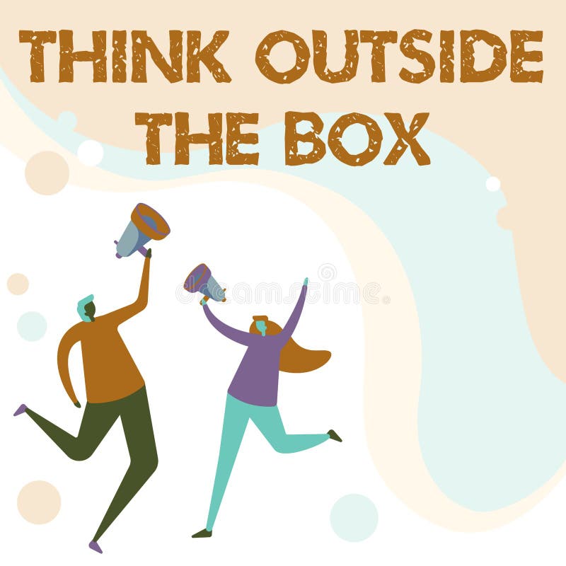 Conceptual Display Think Outside the Box. Concept Meaning Learn To ...