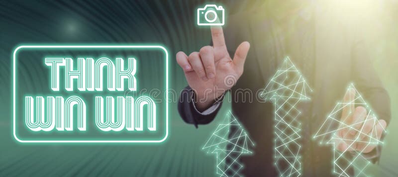 Conceptual Display Think Win Win. Business Showcase Business Strategy ... Conceptual Display Think Win Win. Business Showcase Business Strategy ...