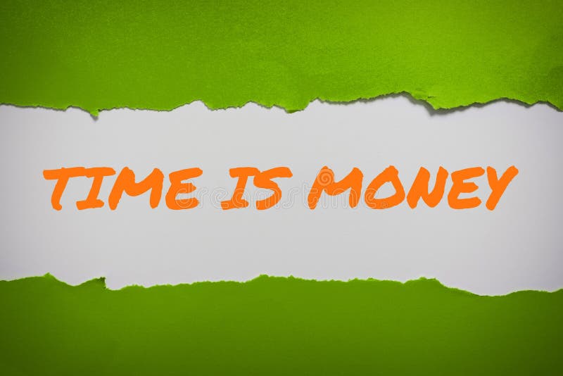 Handwriting Text Time is Money. Business Showcase Making Necessary or ...