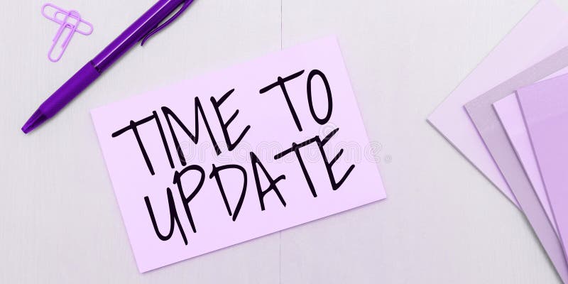 Conceptual Display Time To Update. Business Approach the Latest ... Conceptual Display Time To Update. Business Approach the Latest ...