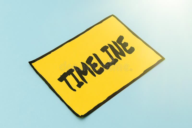 Conceptual Display Timeline. Concept Meaning Graphical Representation ...