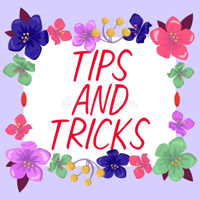 Conceptual Display Tips and Tricks. Business Idea Helpful Advices that ...