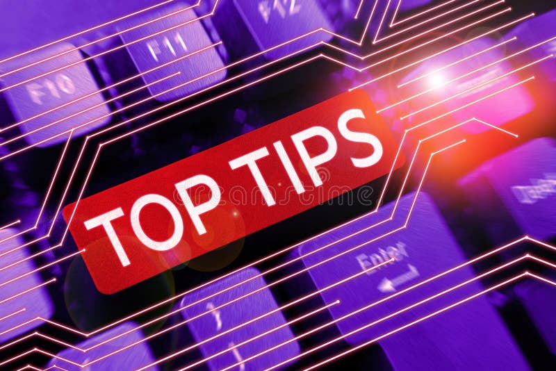 Conceptual Display Top Tips. Business Showcase a Small but Particularly ...