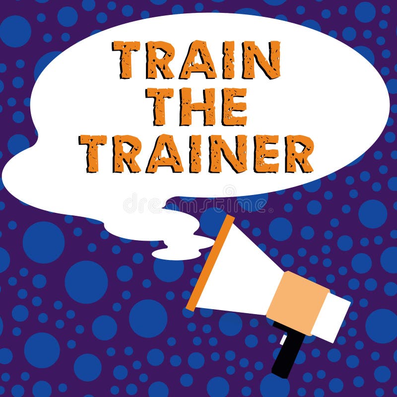 Conceptual Caption Train the Trainer. Word Written on Identified To ...