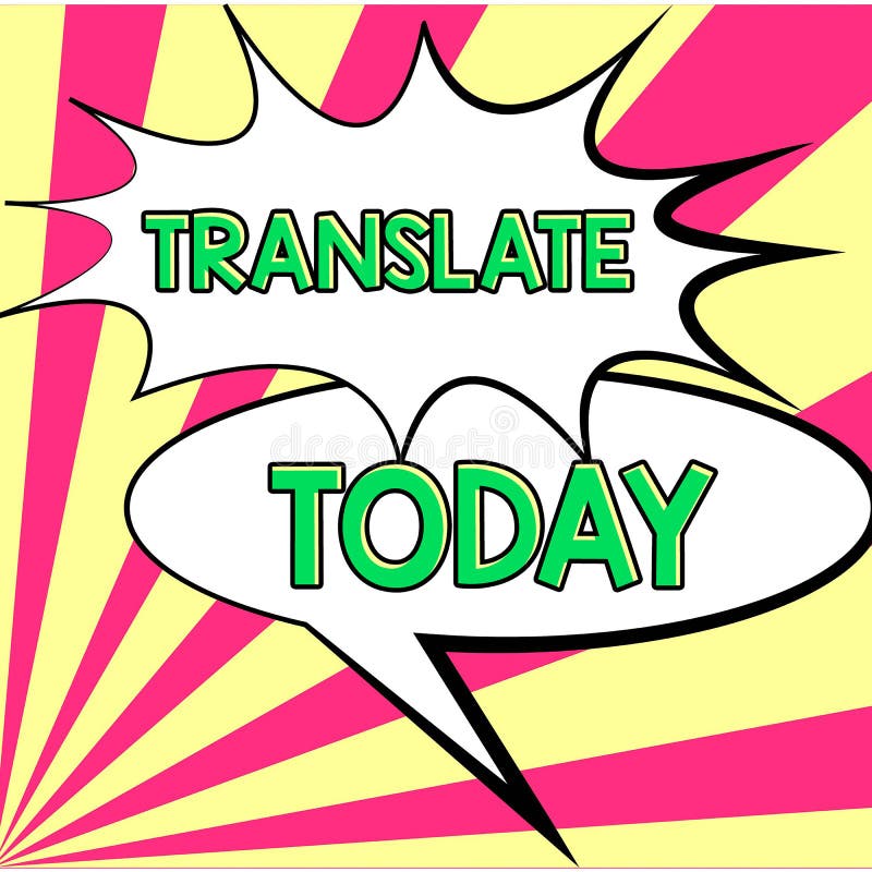 Conceptual Display Translate. Conceptual Photo Another Word with Same ...