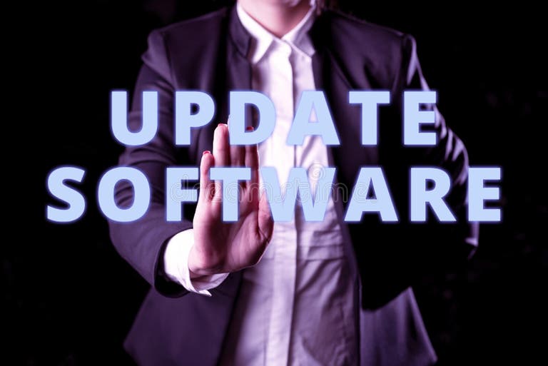 Conceptual Display Update Softwarereplacing Program with a Newer ...