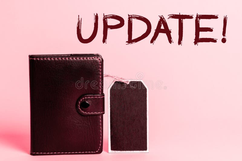 Conceptual Display Update. Word Written on Make Something More Modern ...