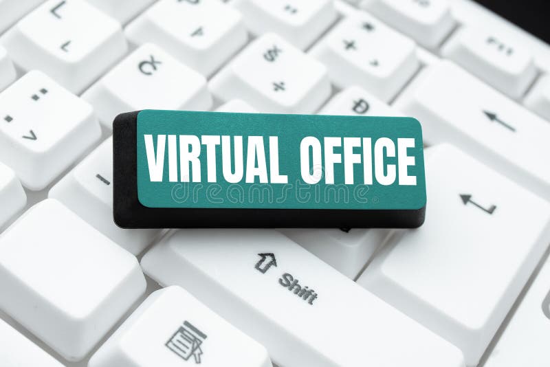 Conceptual Display Virtual Office. Business Approach Mobile Work ... Conceptual Display Virtual Office. Business Approach Mobile Work ...