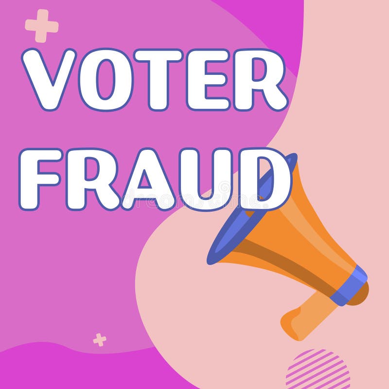 Conceptual Display Voter Fraud. Word Written on Formal Indication ... Conceptual Display Voter Fraud. Word Written on Formal Indication ...