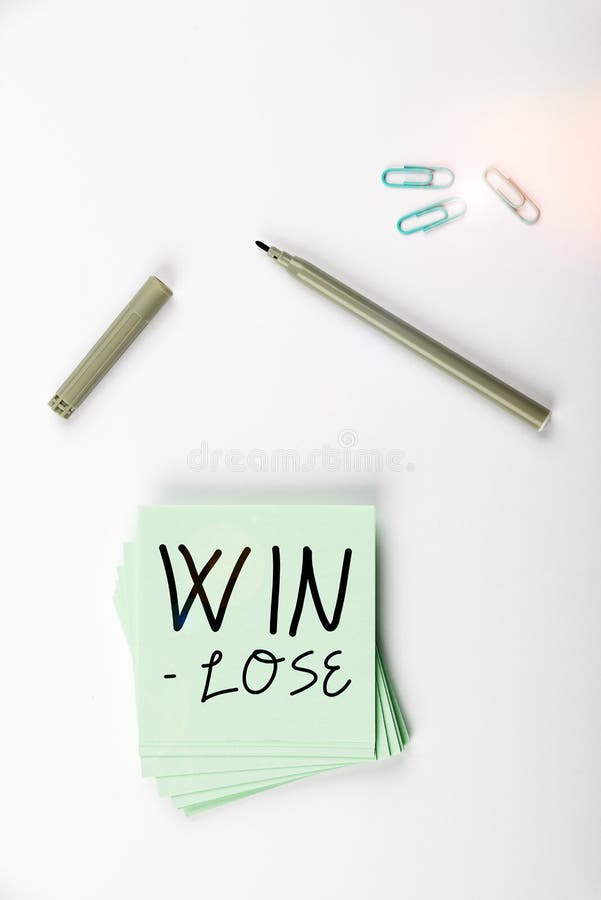 Conceptual Display Win Lose. Word for the Conflict-promoting Processes ...