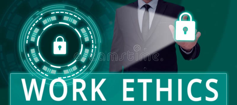 Conceptual Display Work Ethics. Business Idea a Set of Values Centered ... Conceptual Display Work Ethics. Business Idea a Set of Values Centered ...