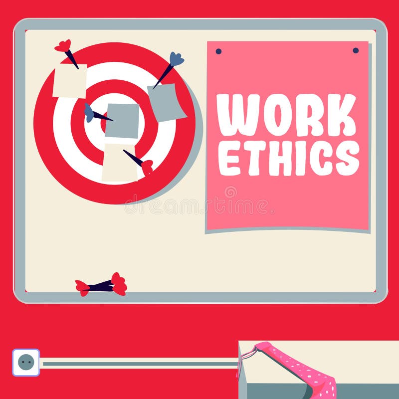 Conceptual Display Work Ethics. Word for a Set of Values Centered on ... Conceptual Display Work Ethics. Word for a Set of Values Centered on ...