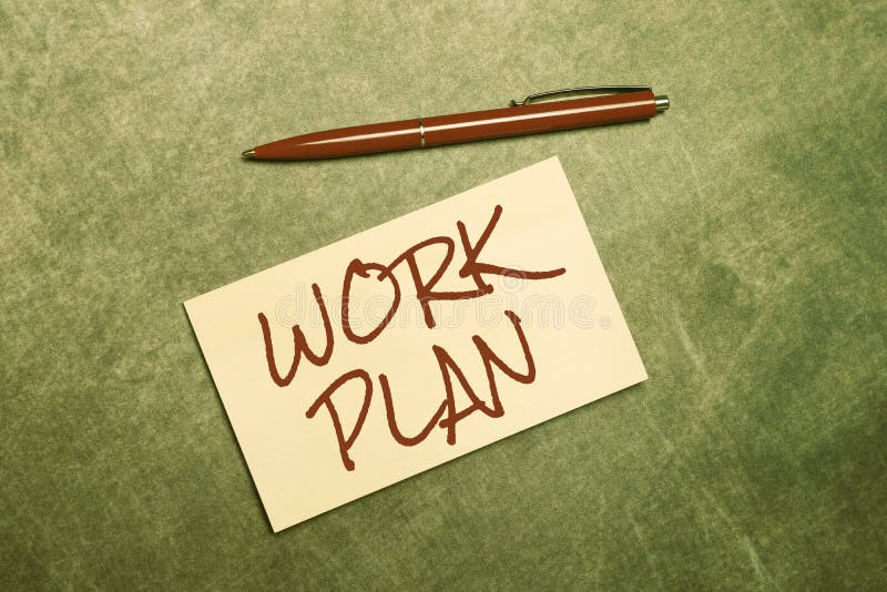 Conceptual Display Work Plan. Concept Meaning Project To Be ...