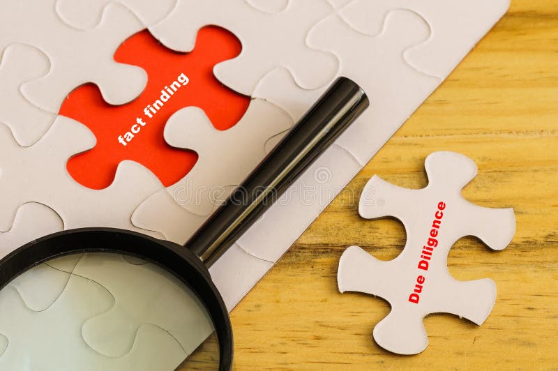Conceptual of Due Diligence Fact Finding. Stock Image - Image of ... Conceptual of Due Diligence Fact Finding. Stock Image - Image of ...