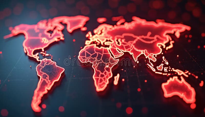 Conceptual Global Network Connectivity Visualization of International ...