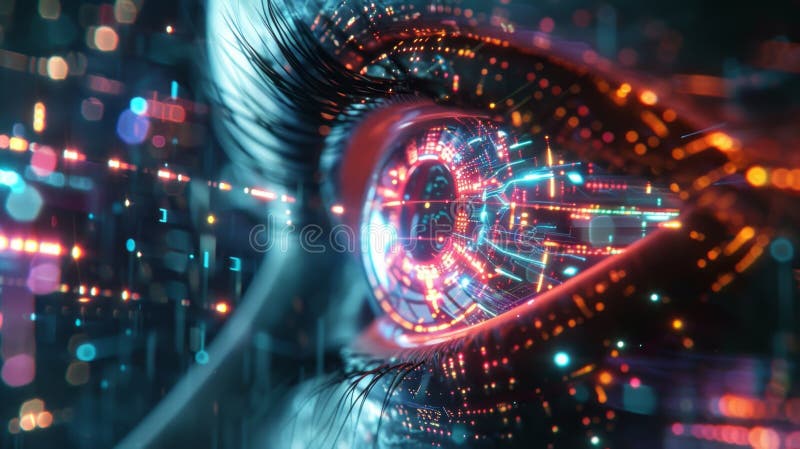 Digital Vision - a Synthesis of Technology and Perception Stock ...