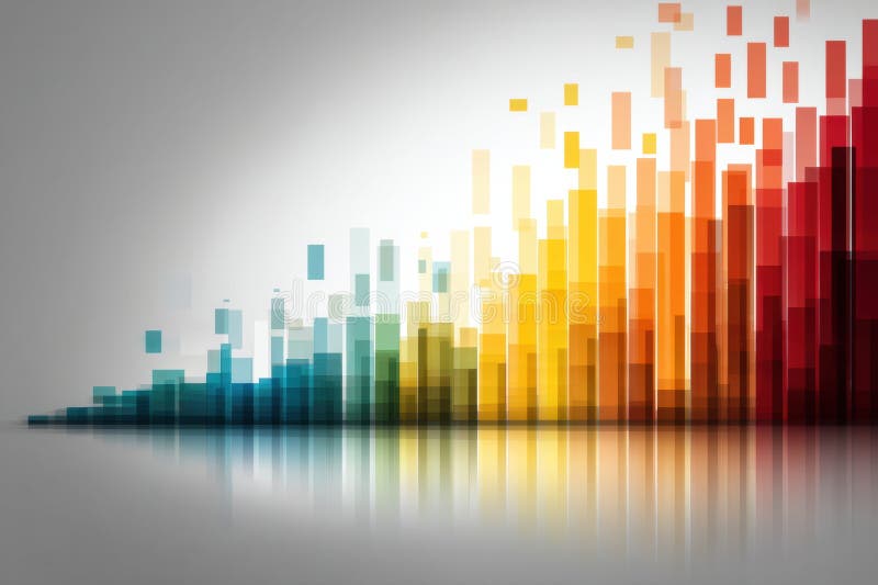 Conceptual Graphic Illustrating Growth through Timeline Transformation ...
