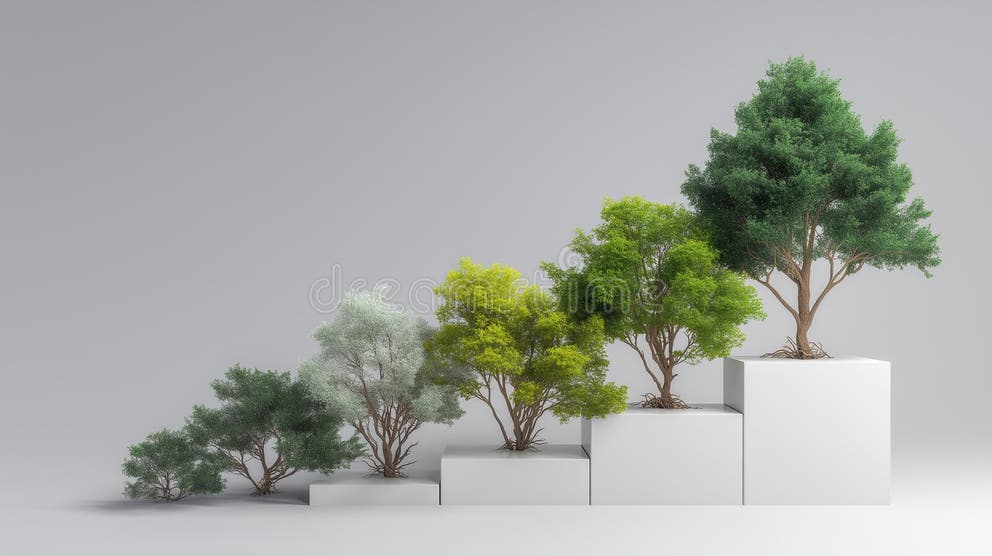 Conceptual Growth Stages of Trees. Environmental Evolution and Natural ...
