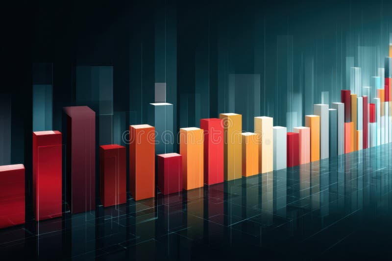 Conceptual Growth Visualized through a Timeline Graphic Transitioning ...