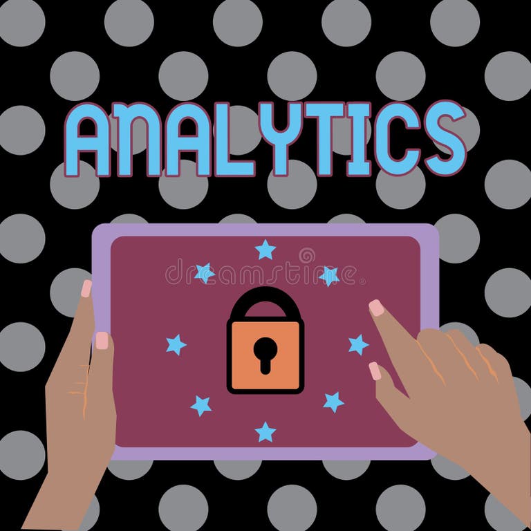 Conceptual Hand Writing Showing Analytics. Business Photo Text ...